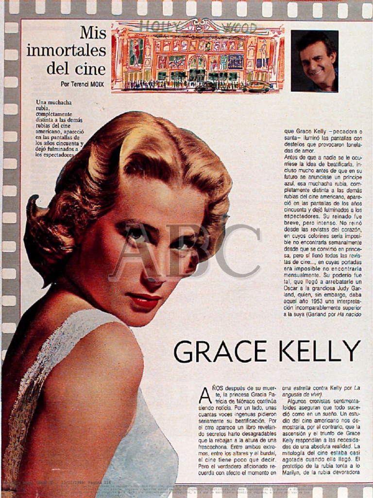 Grace Kelly, Diva y Princesa | PDF