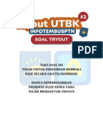 Try Out UTBK Alphastude Gratis | PDF