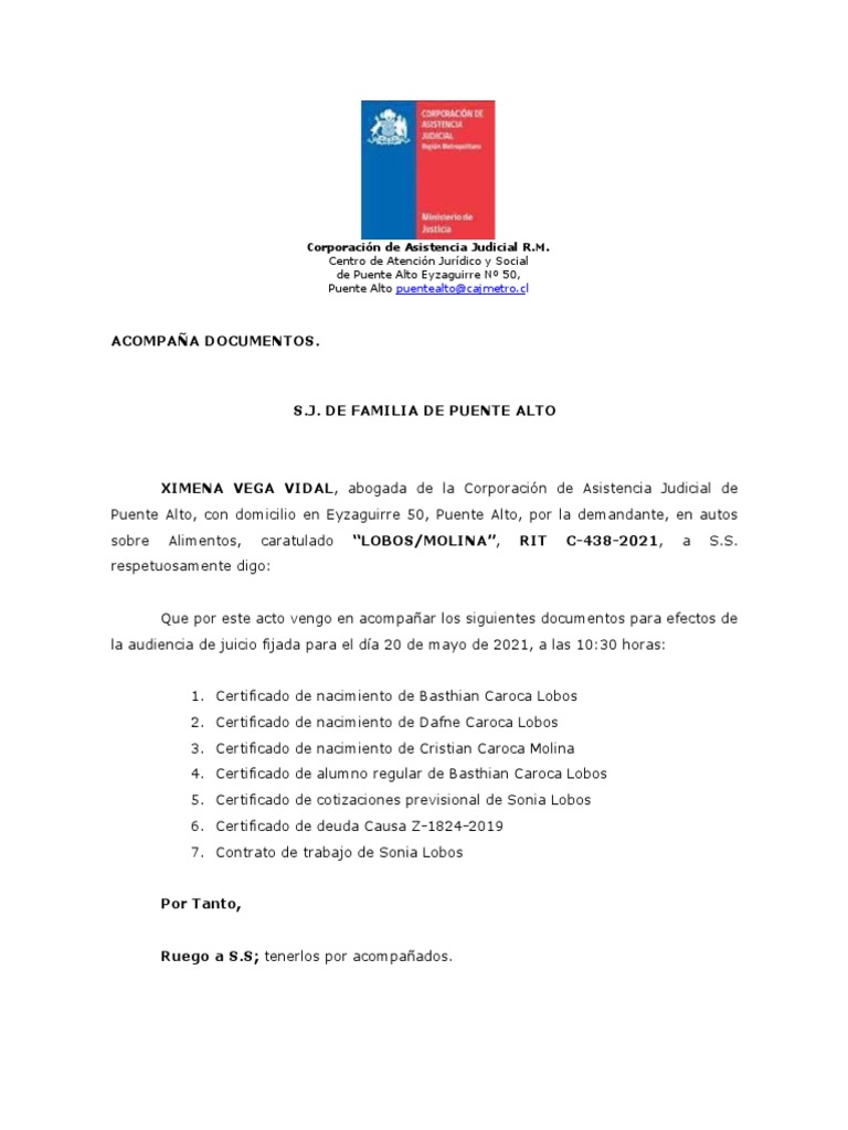 Acompaña Documentos | PDF