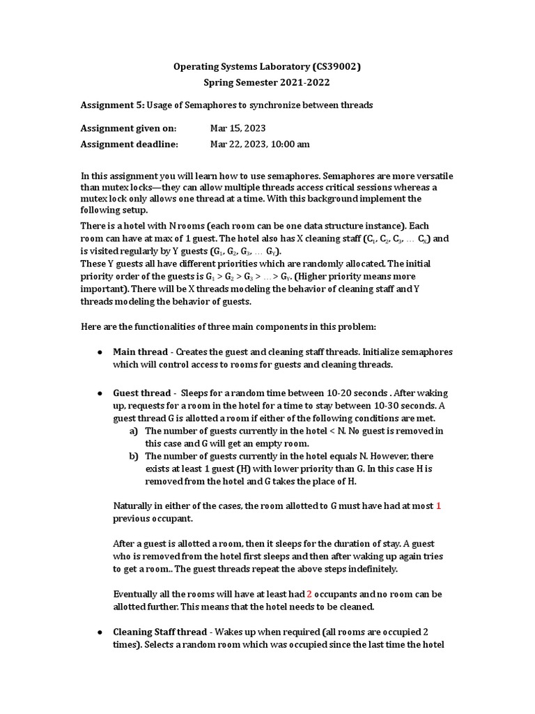 Networks Lab Assignment 5 | PDF | Thread (Computing) | Software Development