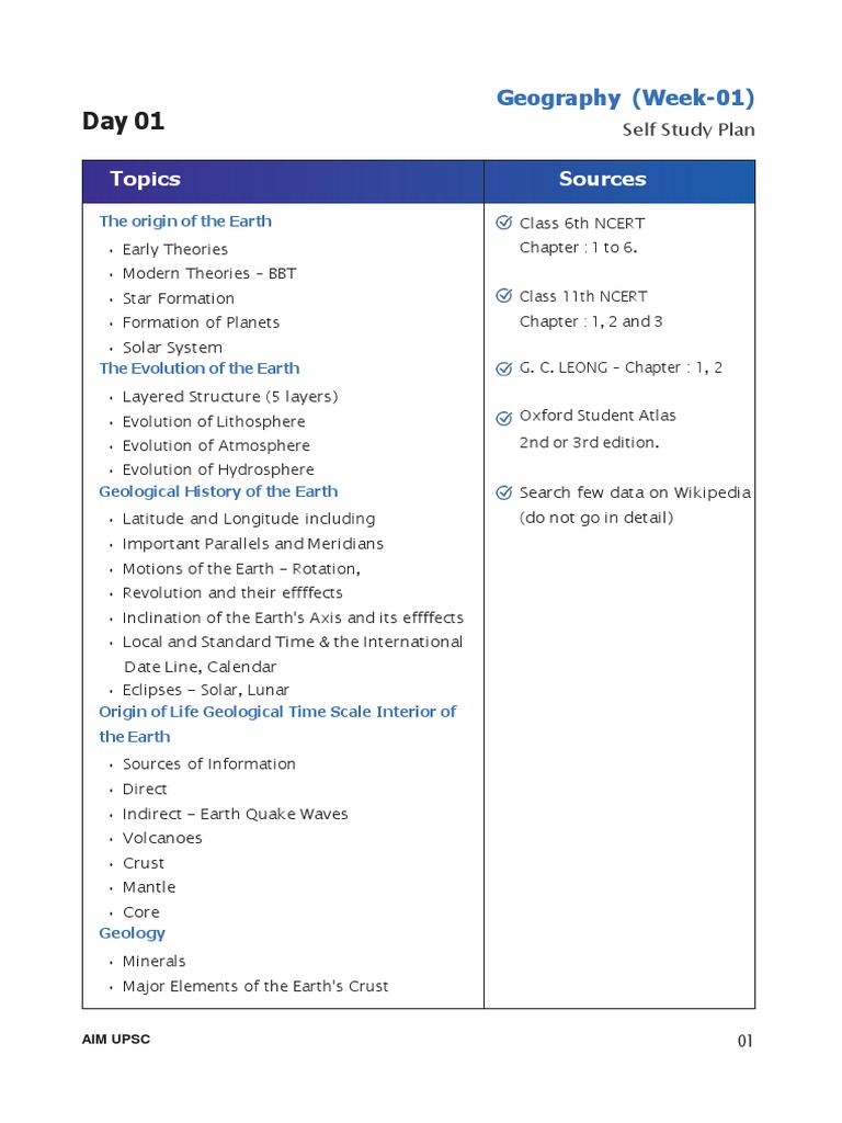 Week 1 Geography | PDF | Plate Tectonics | Minerals