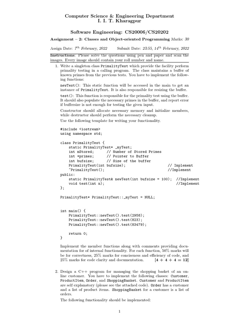 C Assignment Pdf Class Computer Programming Computer Programming 