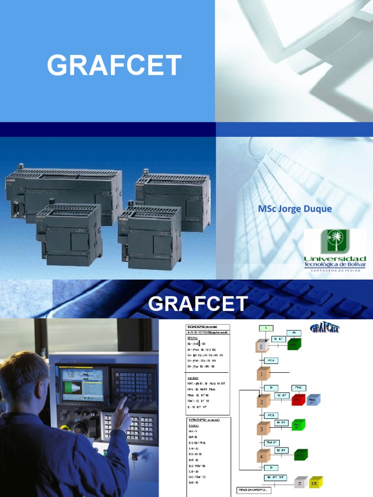 Introducción al GRAFCET | PDF | Ciencias de la Computación | Informática
