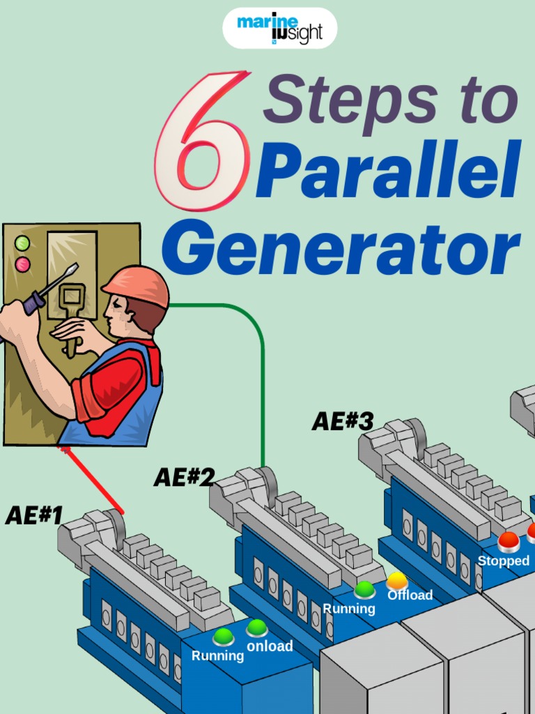 6 Steps To Parallel Generator | PDF | Power (Physics) | Power Engineering