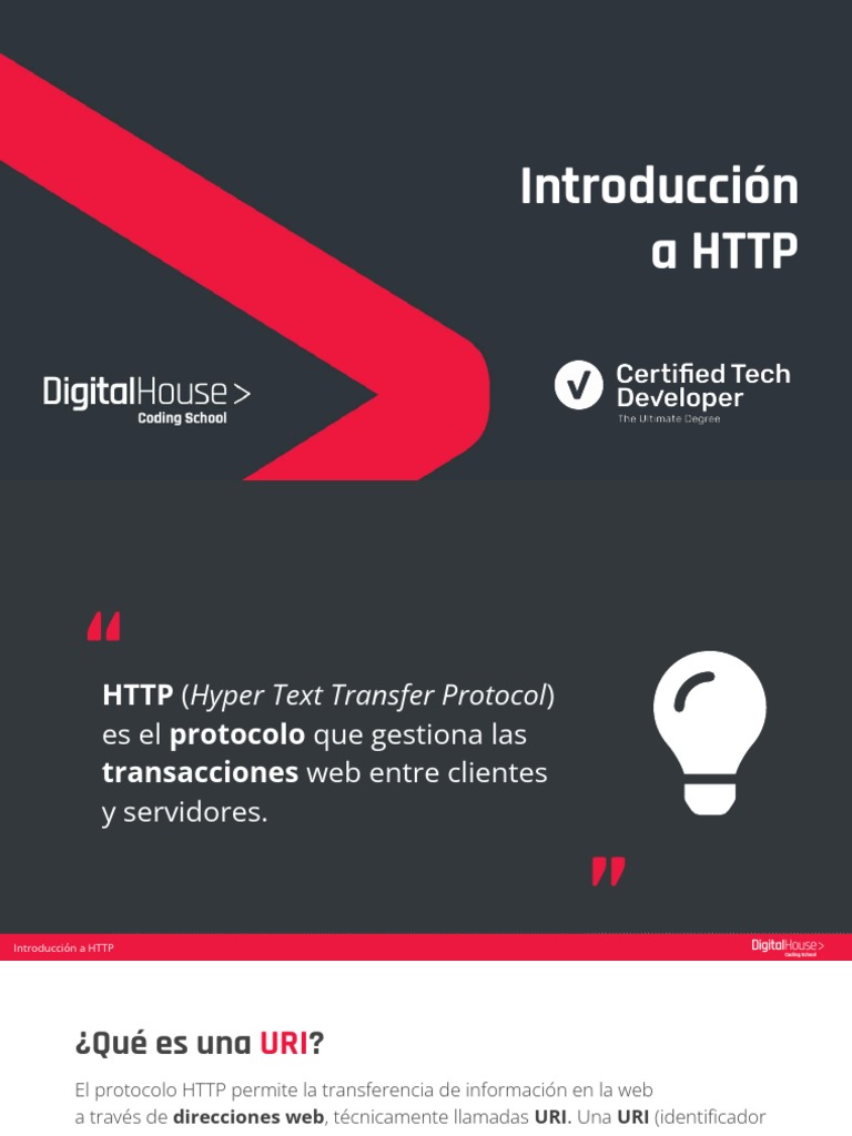 Introducción al Protocolo HTTP | PDF | Protocolo de Transferencia de ...