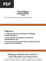 Indigenous Creative Crafts - Module 3 | PDF | Basket Weaving | Weaving