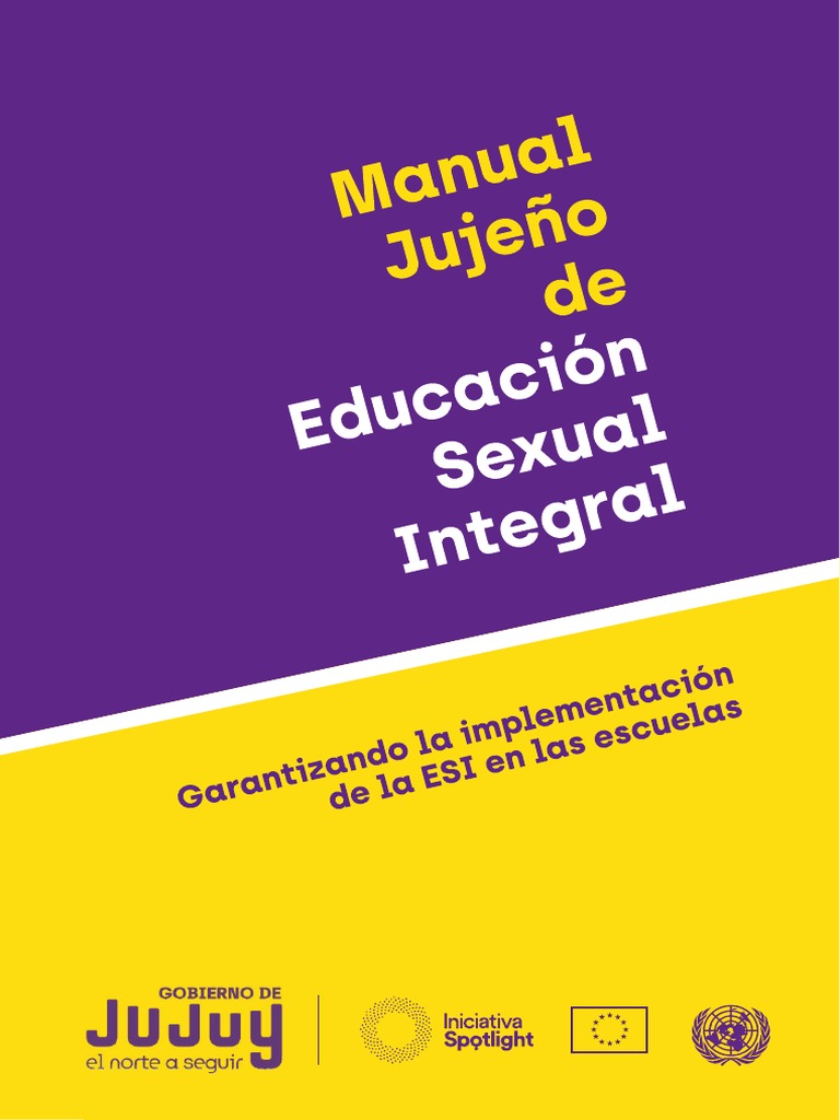 Manual Esi Final-Comprimido | PDF | Educación sexual | Igualdad de género