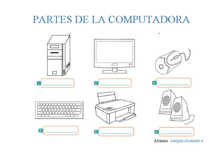 Partes de La Computadora | PDF