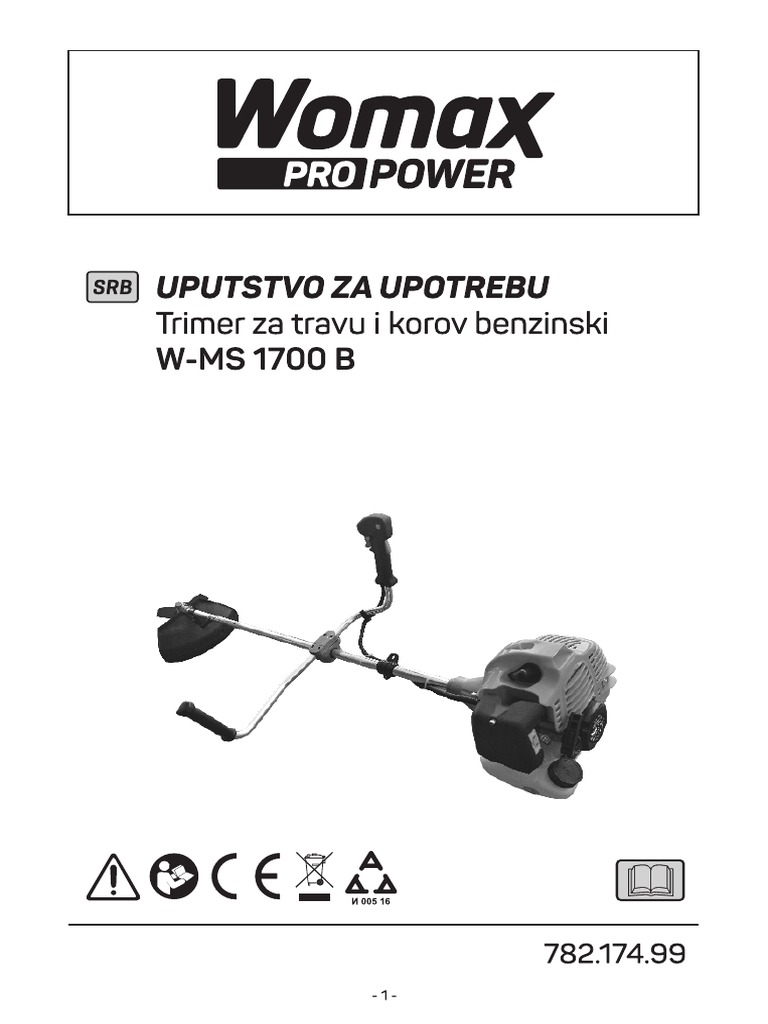 Uputstvo Womax Trimer | PDF