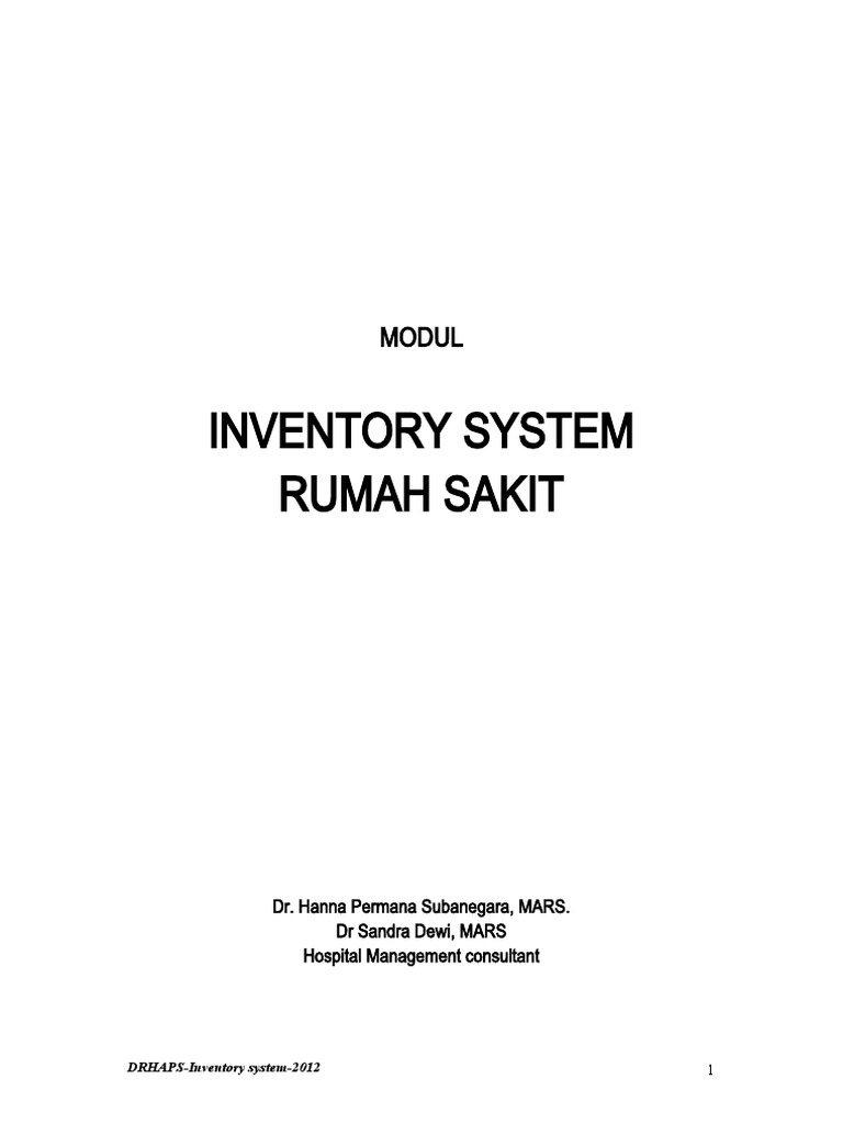 Modul Inventory System Ok | PDF
