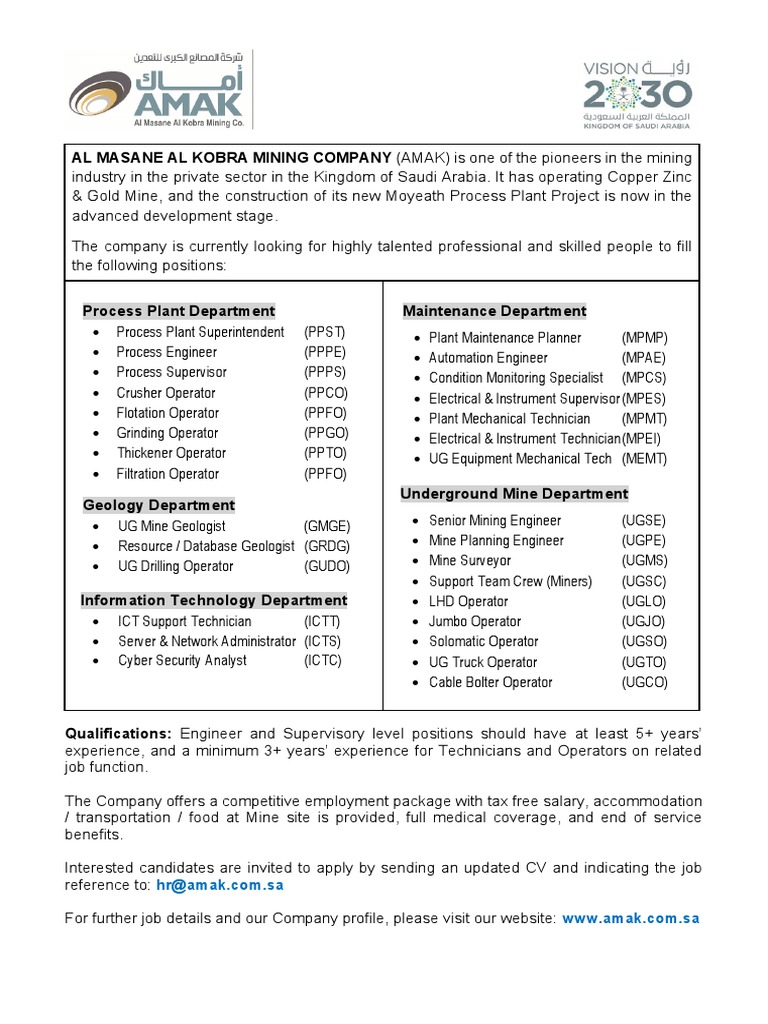(Manpower Pool - 2023) - 1 | Download Free PDF | Mining | Engineer