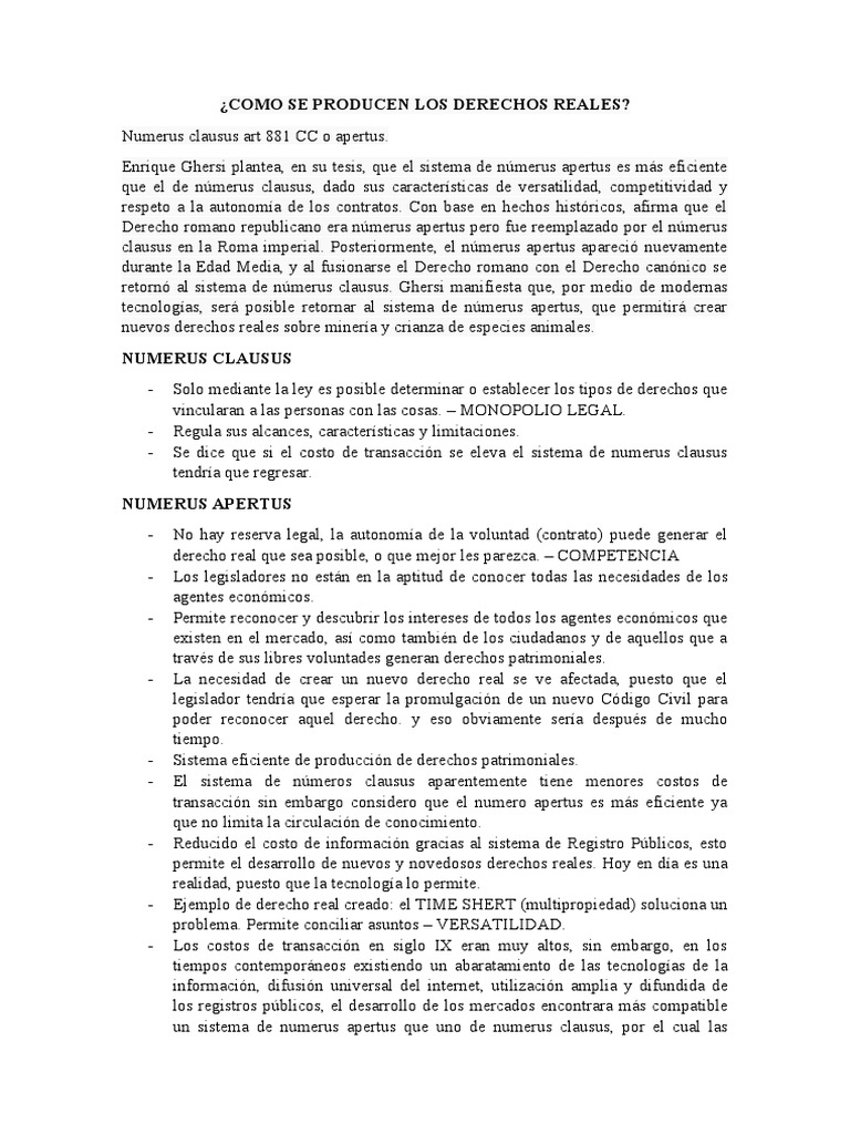 Numerus Clausus VS Numerus Apertus | PDF | Información | Mercado (economía)