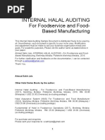 2 - Info - Internal Halal Commitee | PDF | Committee | Evaluation