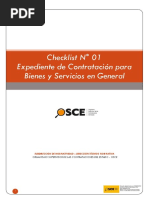 Check List Expediente Contratacion Publica | PDF | Gobierno