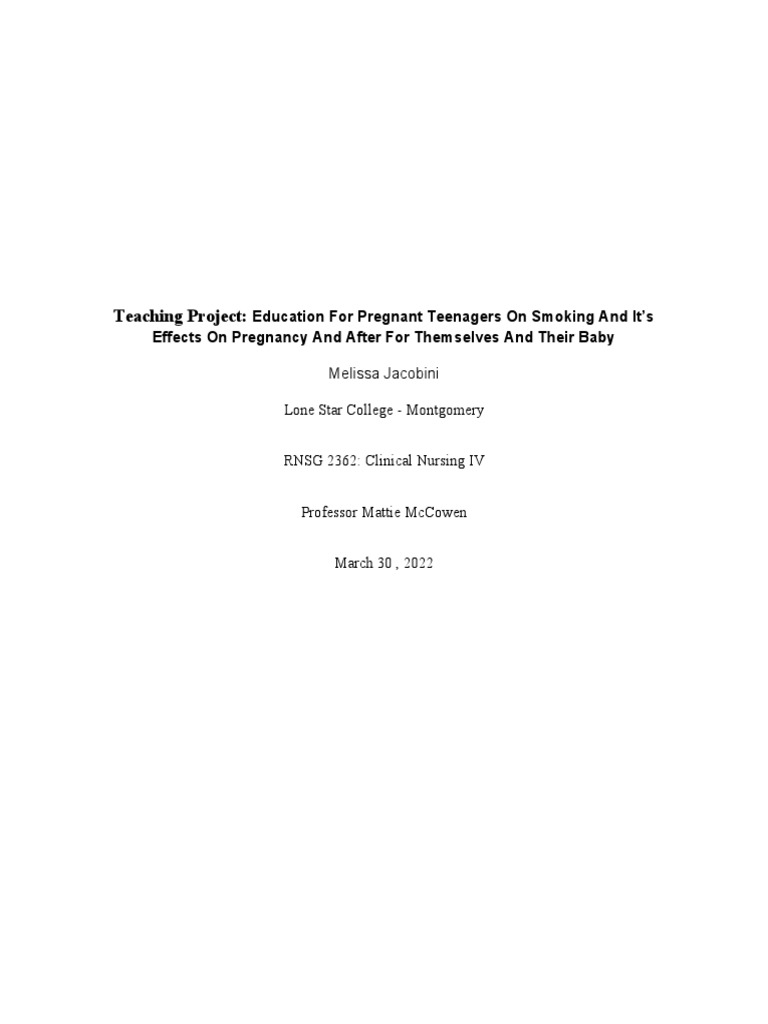 Melissa Jacobini Teaching Project 03 30 2023 | PDF | Self-Improvement Melissa Jacobini Teaching Project 03 30 2023 | PDF | Self-Improvement