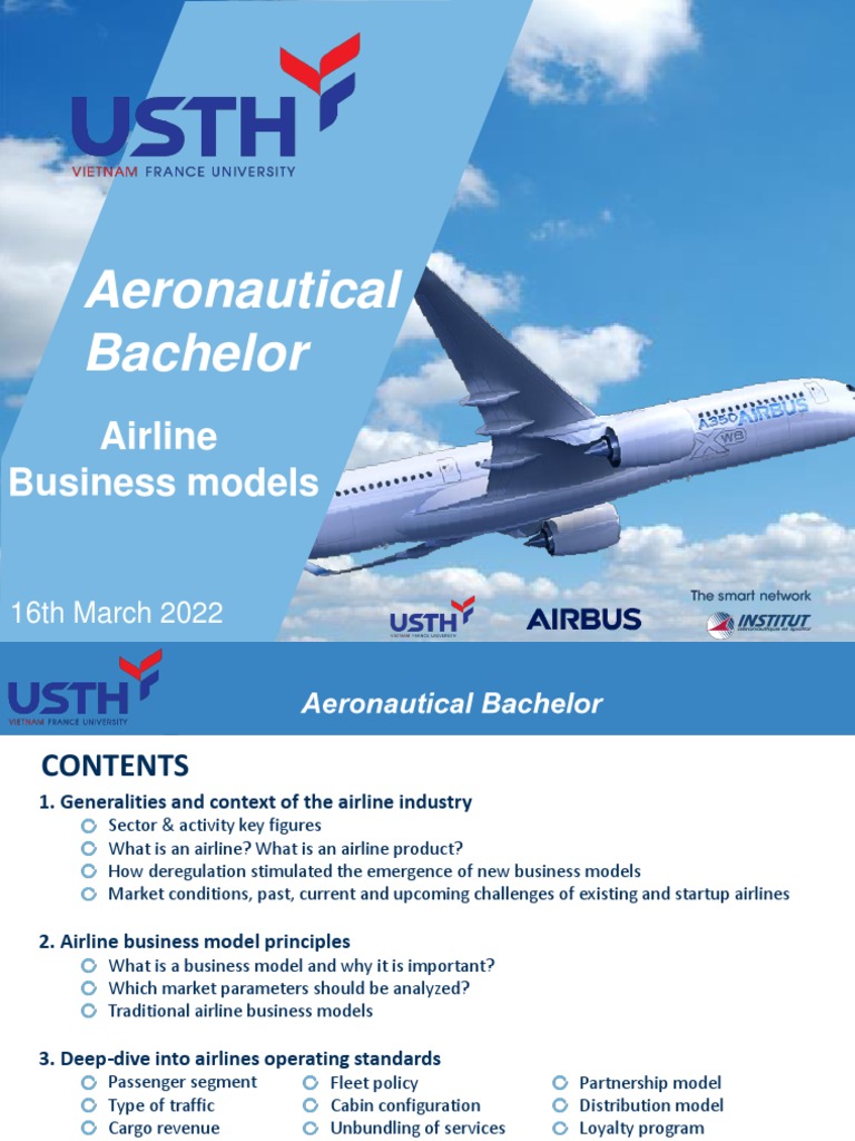 Aeronautical Bachelor: Airline Business Models | PDF | Airlines | Low ...