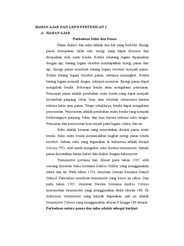 Bahan Ajar Pertemuan 2 | PDF