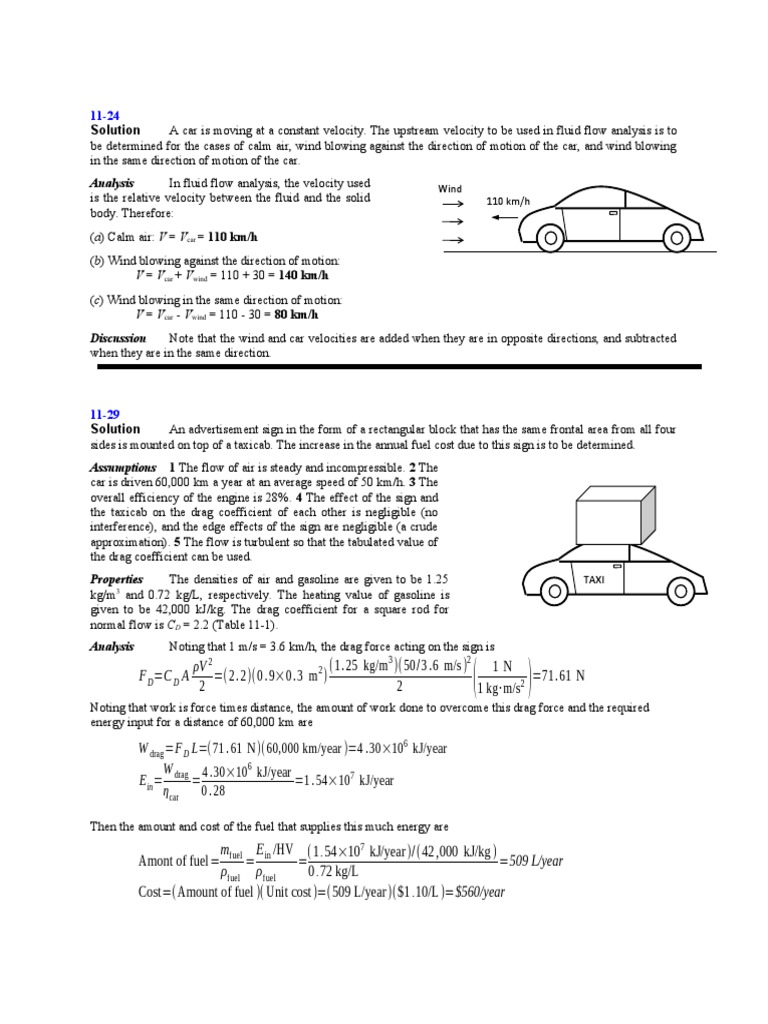Solution: Analysis | PDF | Fluid Dynamics | Flow Measurement