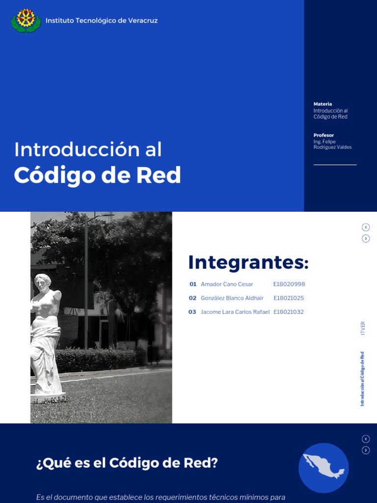 Código de Red Diapos | PDF | Corriente eléctrica | Ingenieria Eléctrica
