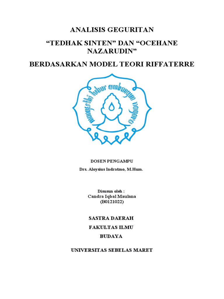 Analisis Geguritan Riffaterre | PDF