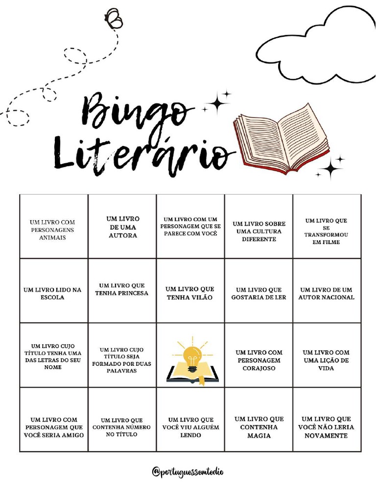 Bingo Literário | PDF
