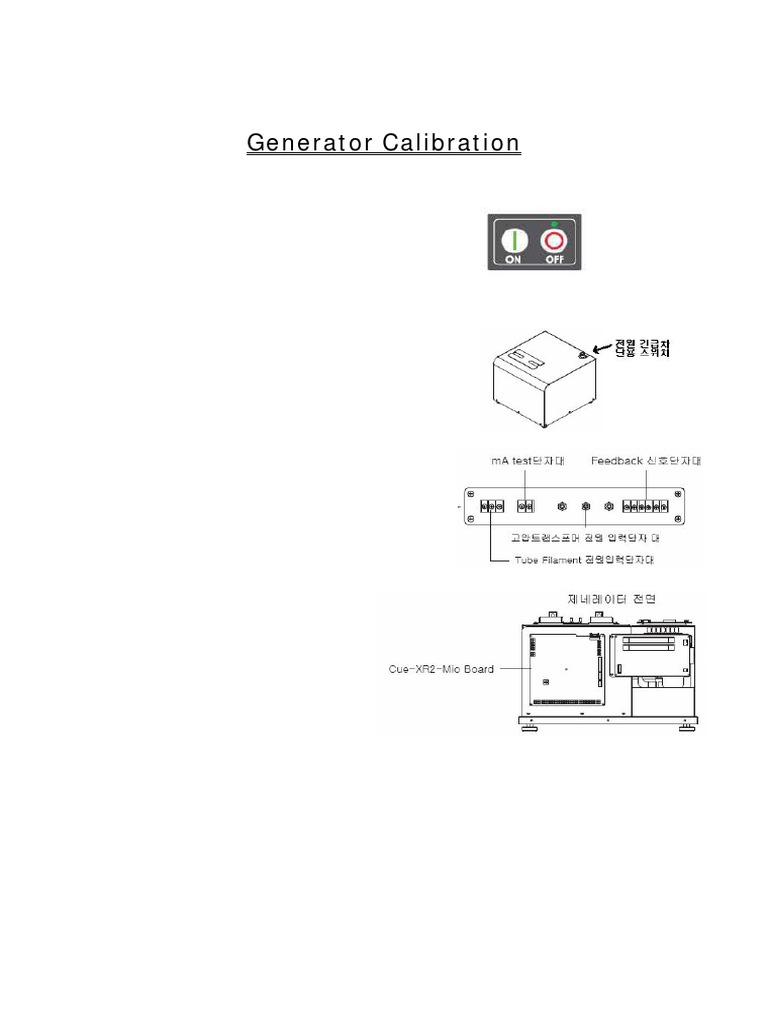 Generator Calibration Pdf