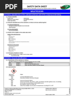 Material Safety Data Sheet: Unitor Usc | PDF | Firefighting | Personal ...