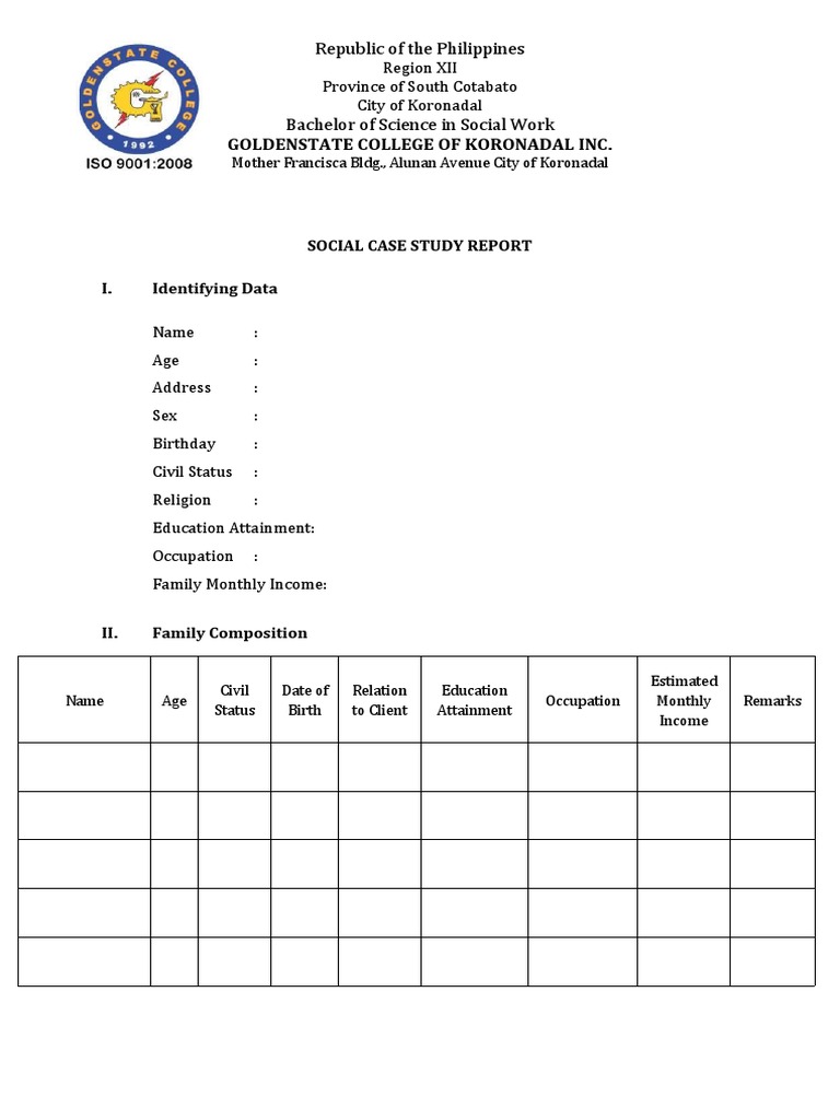 Sample Case Study | PDF