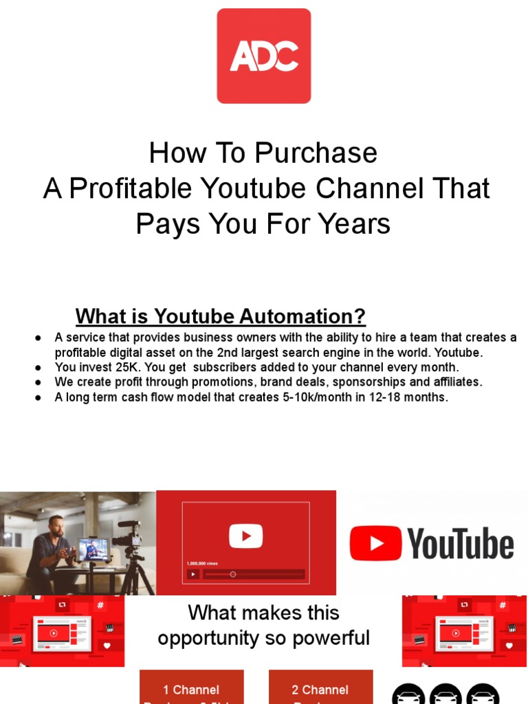 Profitable YouTube Automation Guide | PDF | You Tube | Business