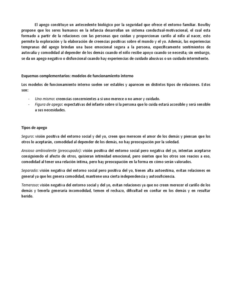 Bowlby - Recopilación | PDF