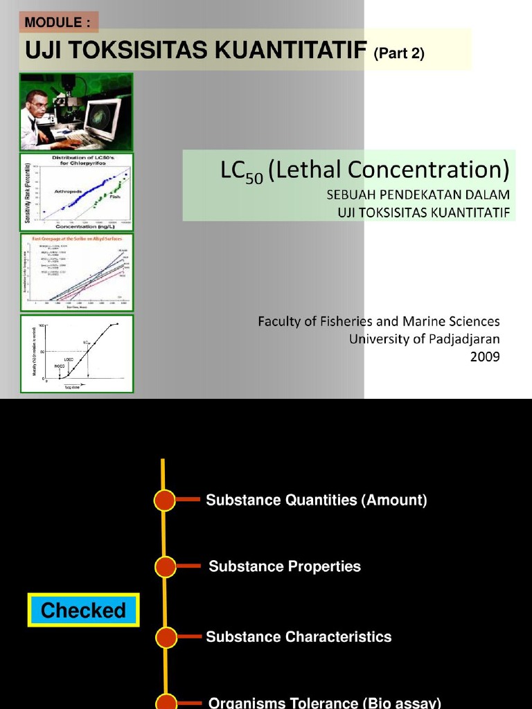 Module Uji Toksisitas Kuantitatif Part 2 - PPT Download | PDF