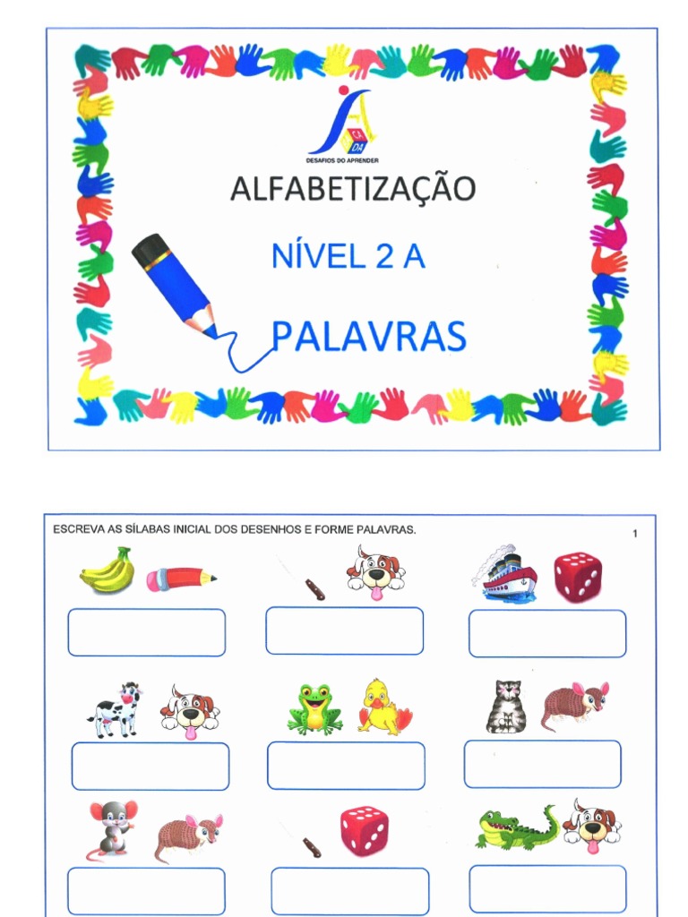 ABACADA - palavras - nível 2A | PDF