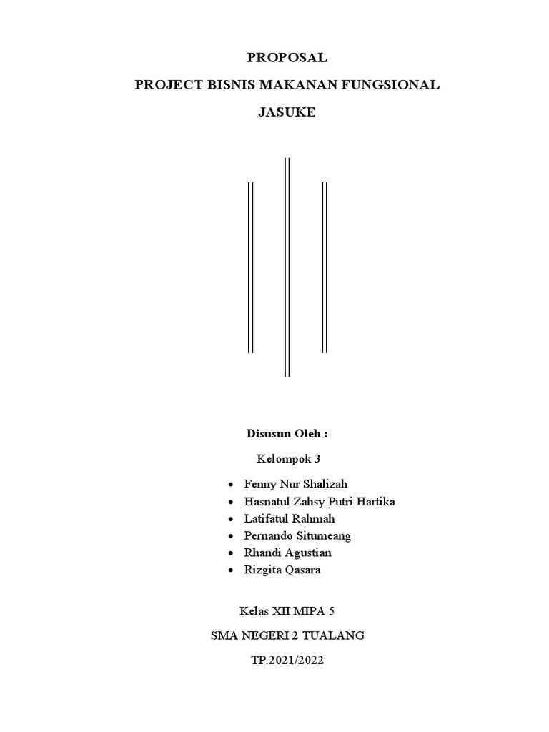PROPOSAL - Jasuke | PDF