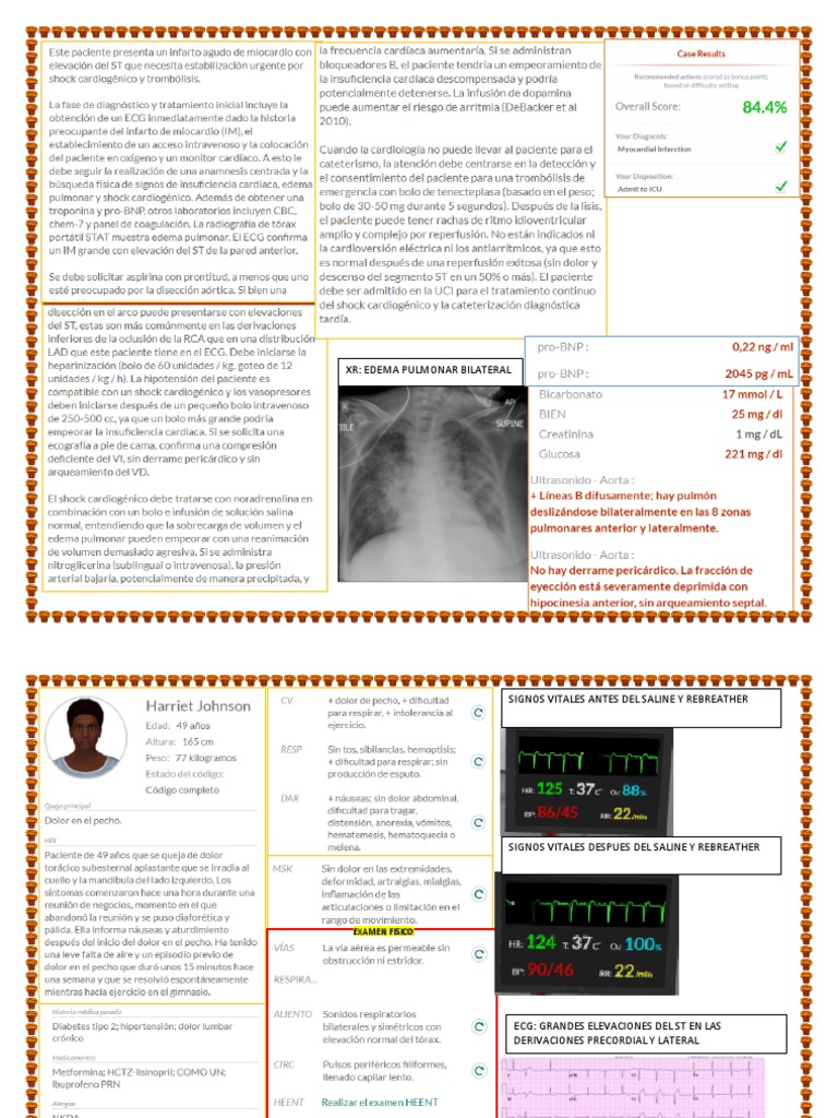 Caso Clinico Nro 2 Full Code | PDF