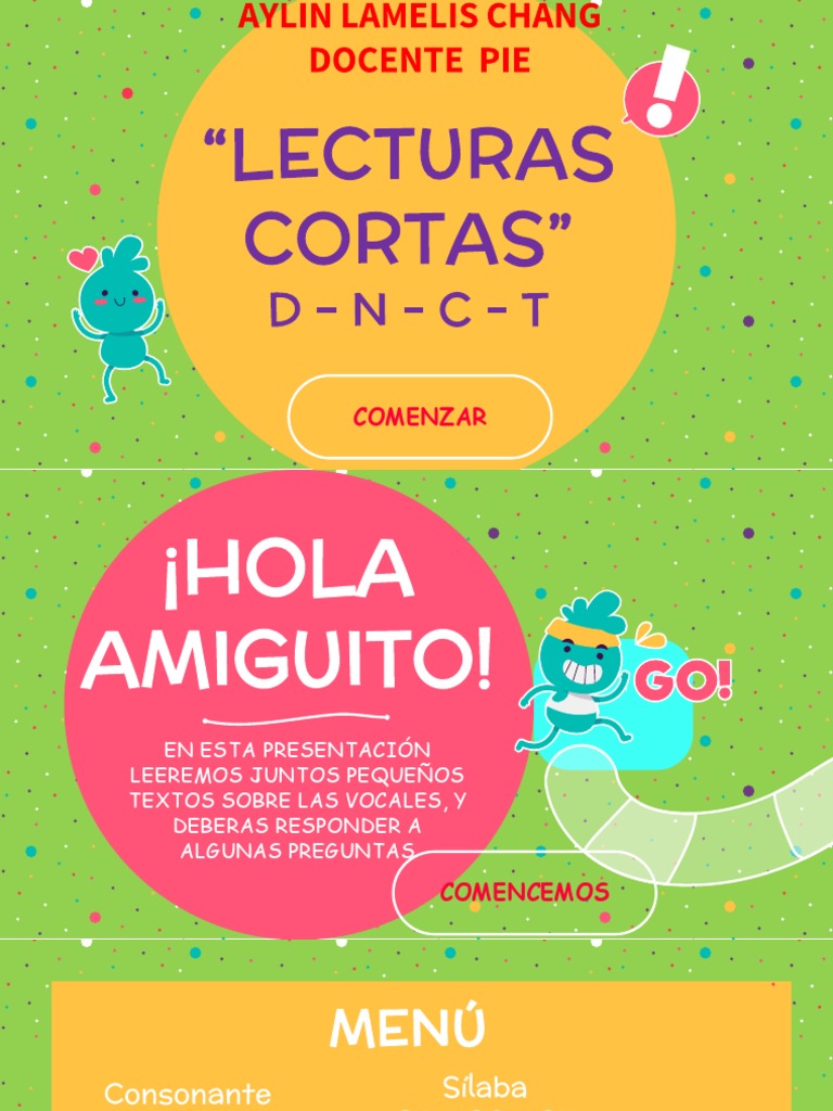 Lectura Cortas D - N - C - T | PDF | Estudios de idiomas extranjeros