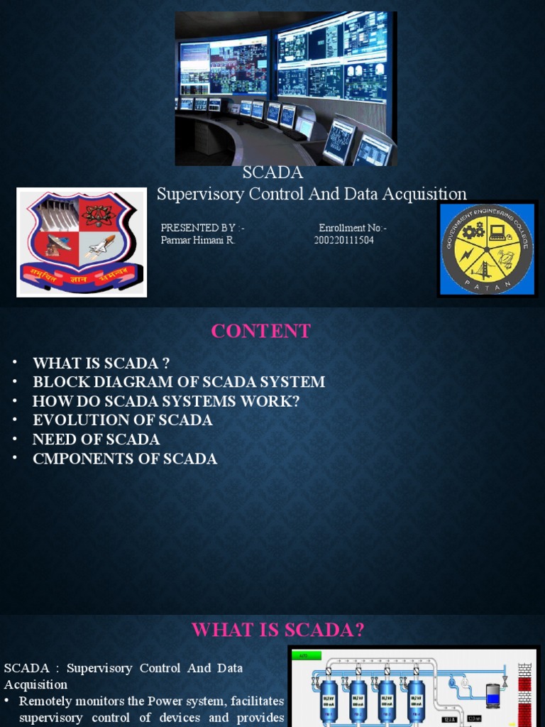 Scada Supervisory Control and Data Acquisition | PDF | Scada | Computer Engineering