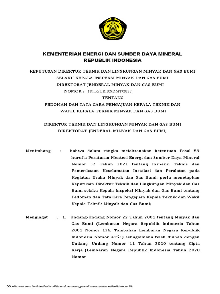 Edaran Permohonan KATEK-WAKATEK | PDF