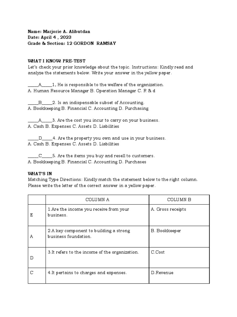 Module 5 Entrep | PDF