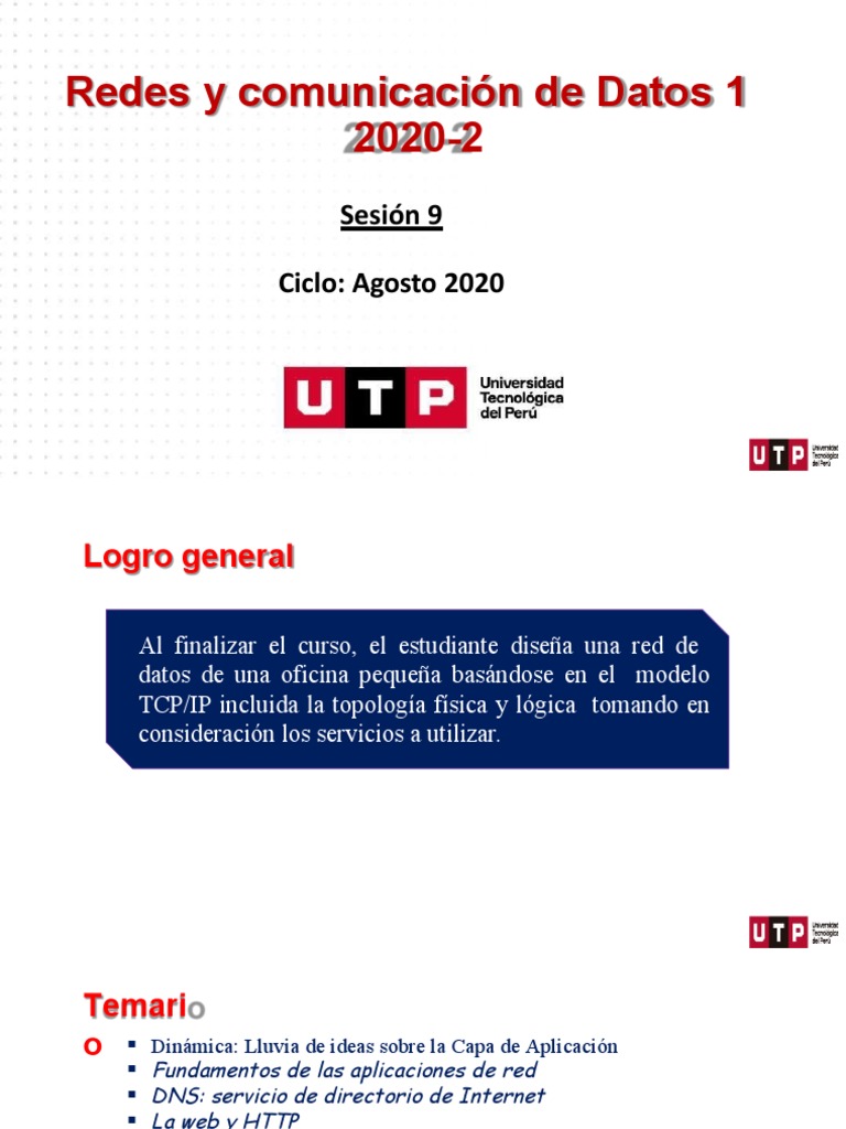 S05.s.9-Capa de Aplicación | PDF | Dirección IP | Red de computadoras