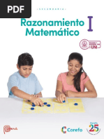 Corefo Matemática 1ro Secundaria | PDF