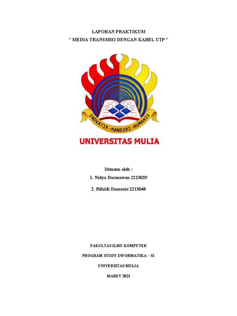 Media Transmisi Kabel UTP dan IP Address | PDF