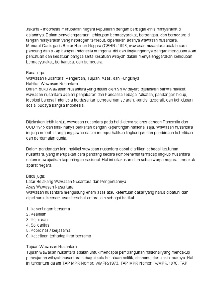 GBHN | PDF | Politik