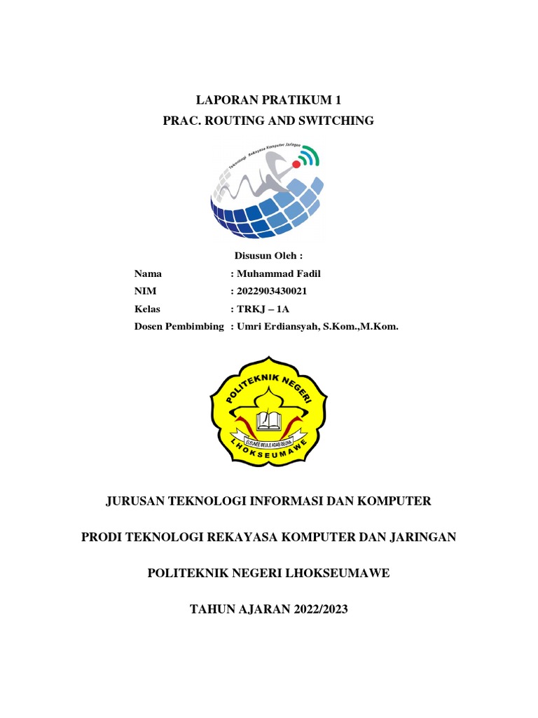 Lap 1 Rounting Dan Switching | PDF