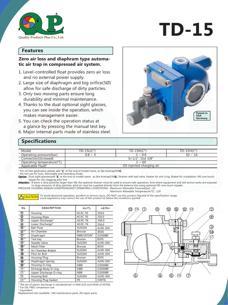 Zero Loss Drain by QPP | PDF | Valve | Applied And Interdisciplinary ...