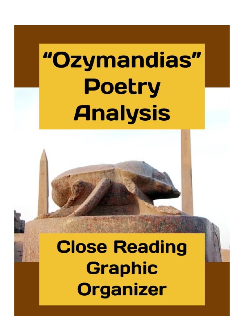 Ozymandias Poetry Close Read Analysis | Download Free PDF | Poetry | Poems