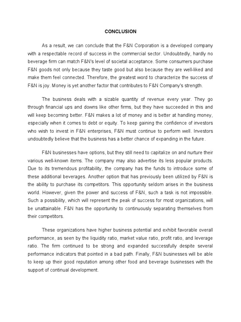 Conclusion and Recommedation | PDF | Debt | Market (Economics)