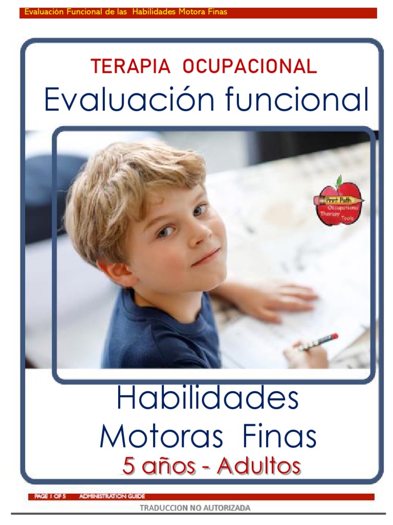 Evaluación Funcional | PDF | Mano | Terapia ocupacional