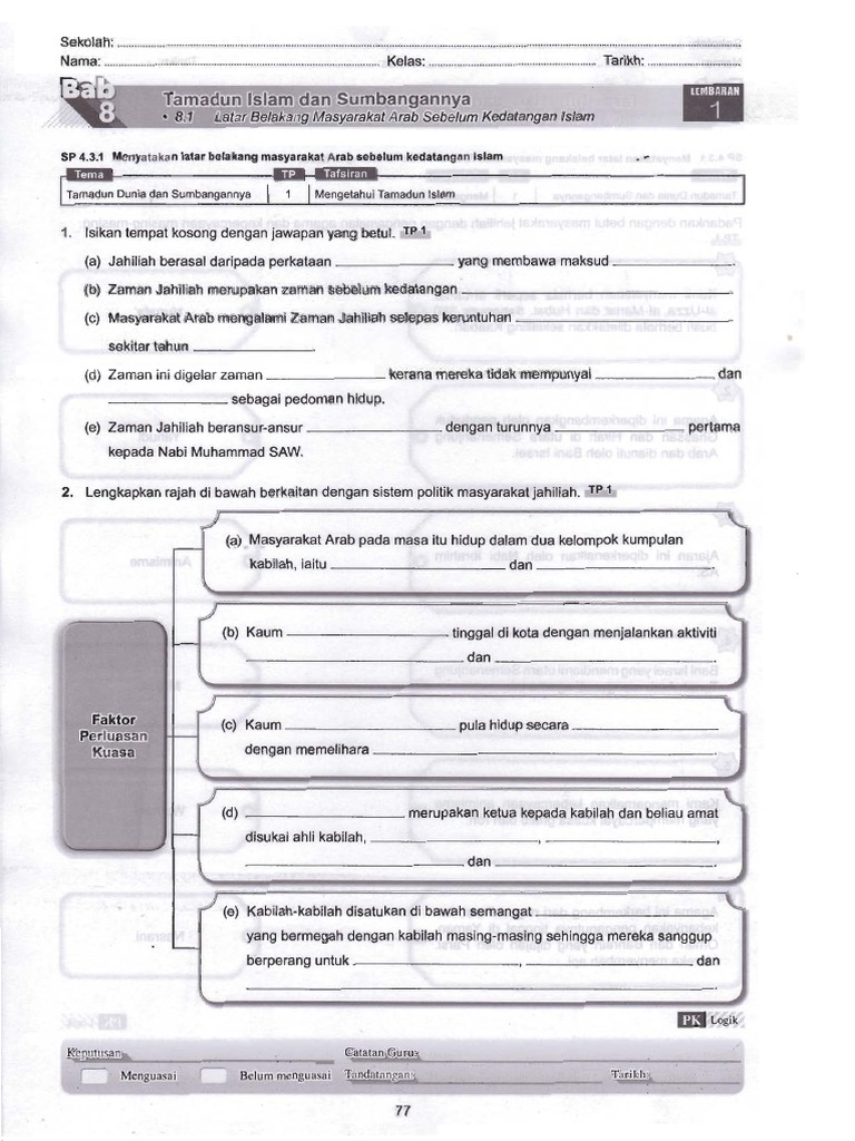 Modul T1 Bab 8 | PDF