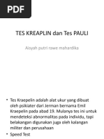 PDF Soal Tes Kraepelin Dan Tes Pauli A4 | PDF
