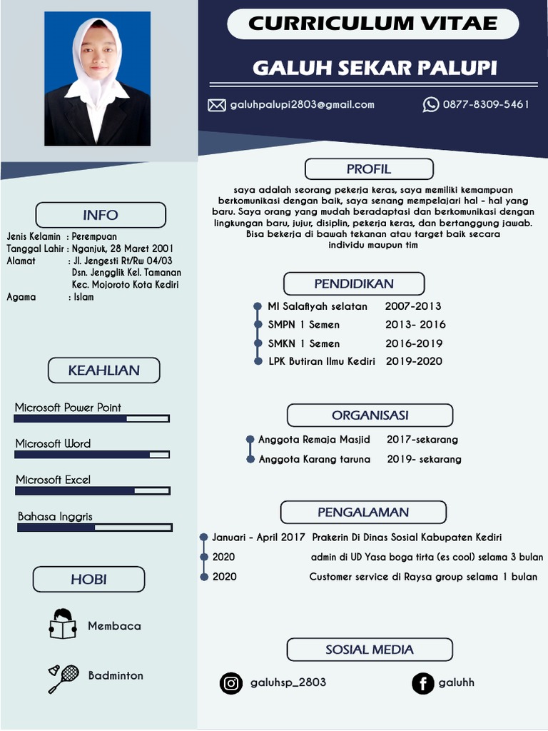 CV Galuh | PDF